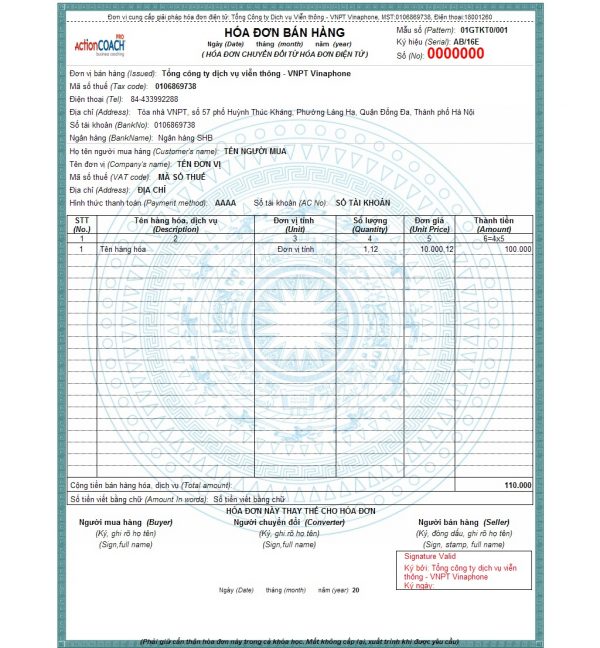 Hóa Đơn Điện Tử VNPT-Invoice Giảm Giá 50% Trong Tháng 11/2022